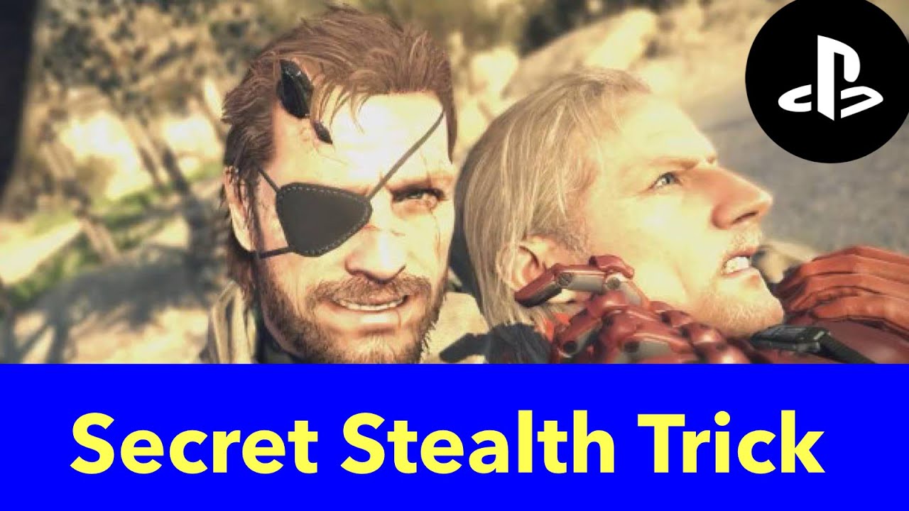 Metal Gear Solid - Stay Out of Sight Stealth trick 100% works #mgs # ...