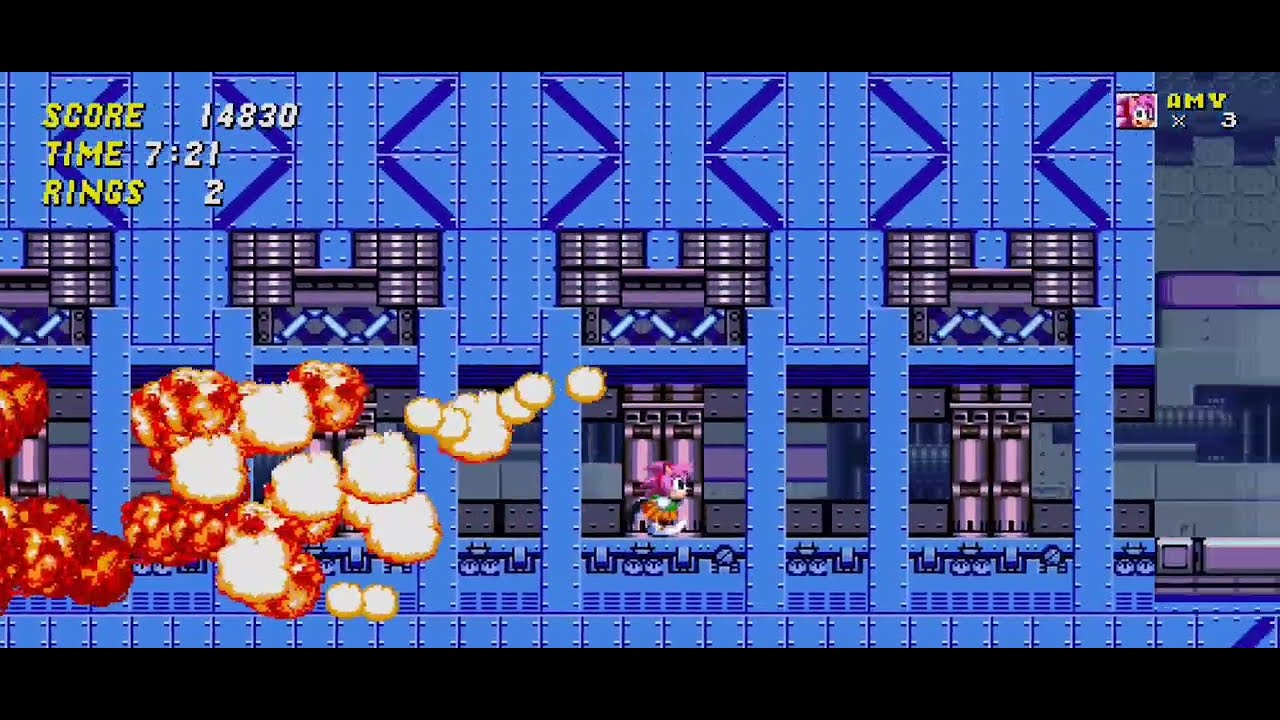 Extra Slot Amy (Sonic 2 mod) - YouTube