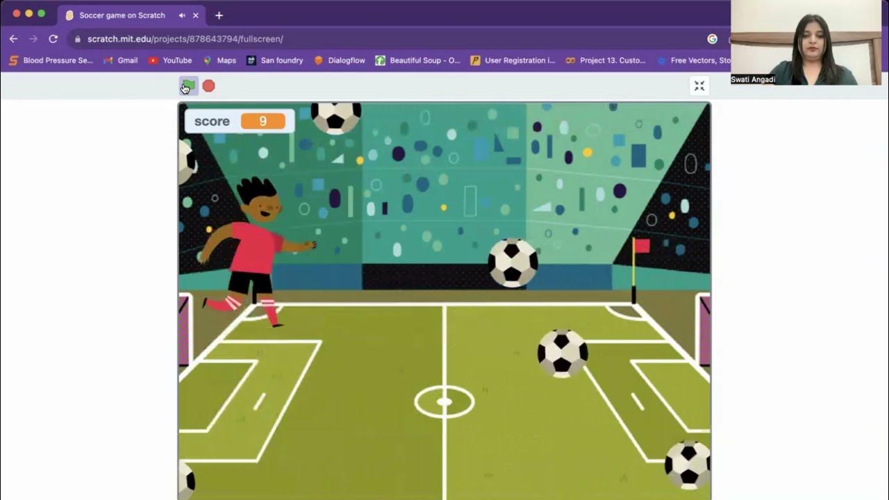 Crafting a Platformer Game Using Scratch - #6 How to build Soccer game and Play || Scratch ...