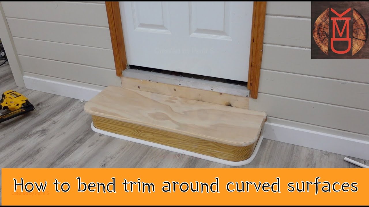 How to trim around curves - YouTube