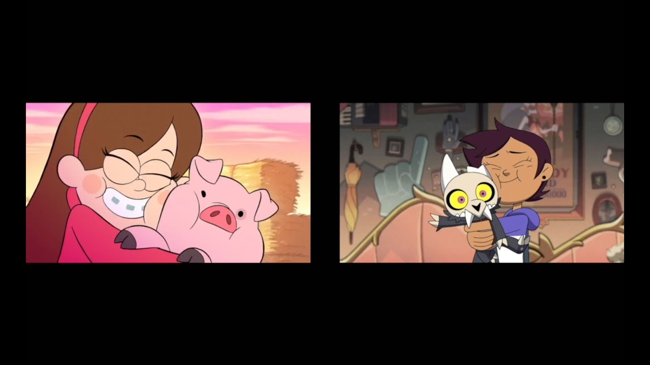 The Owl House - Gravity Falls Theme Song Style Side-By-Side Comparison ...