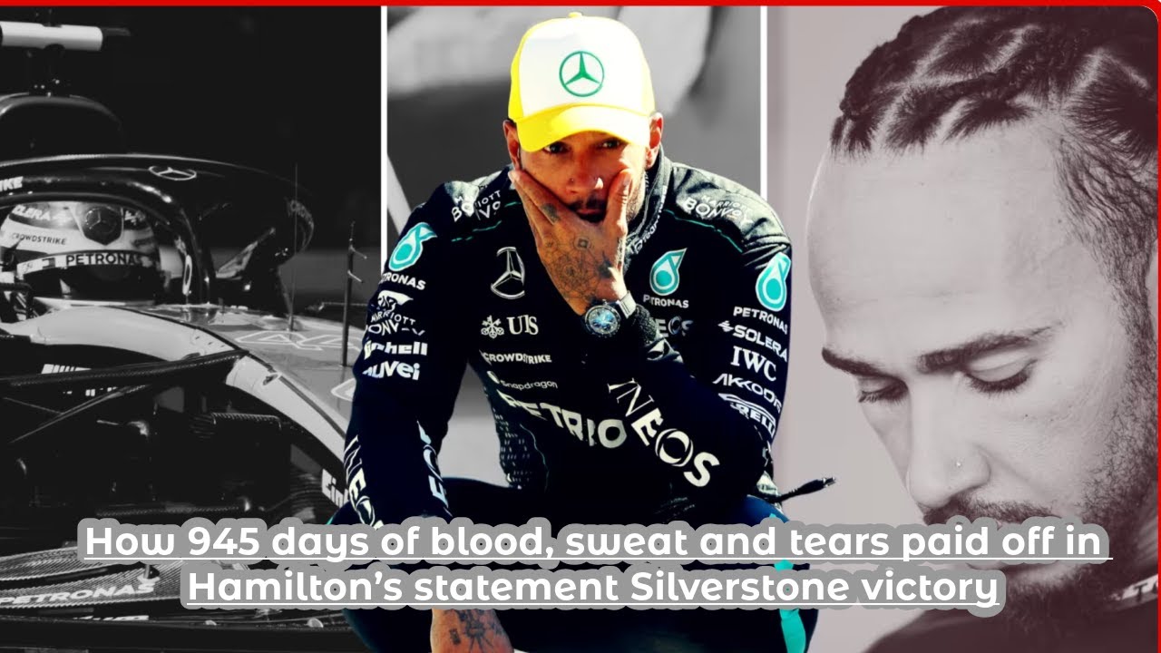 How 945 days of blood, sweat and tears paid off in Hamilton’s statement ...
