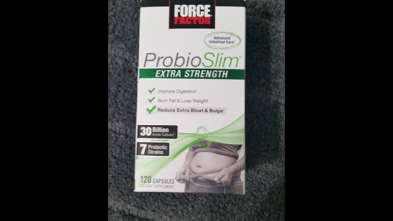 Force Factor Probio Slim Extra Strength - YouTube