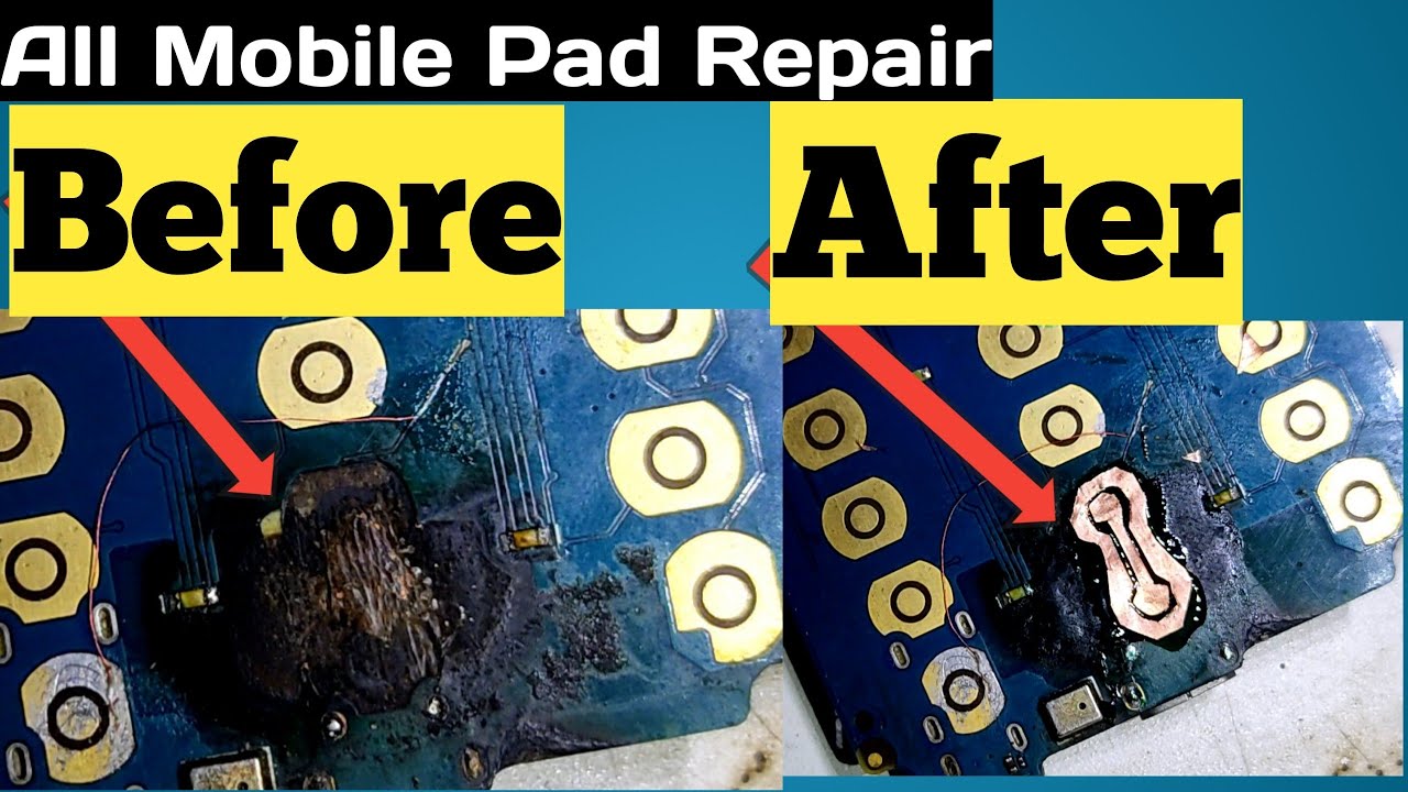 All Mobile Pads Repair Easy Trick | Keypad Repair - YouTube