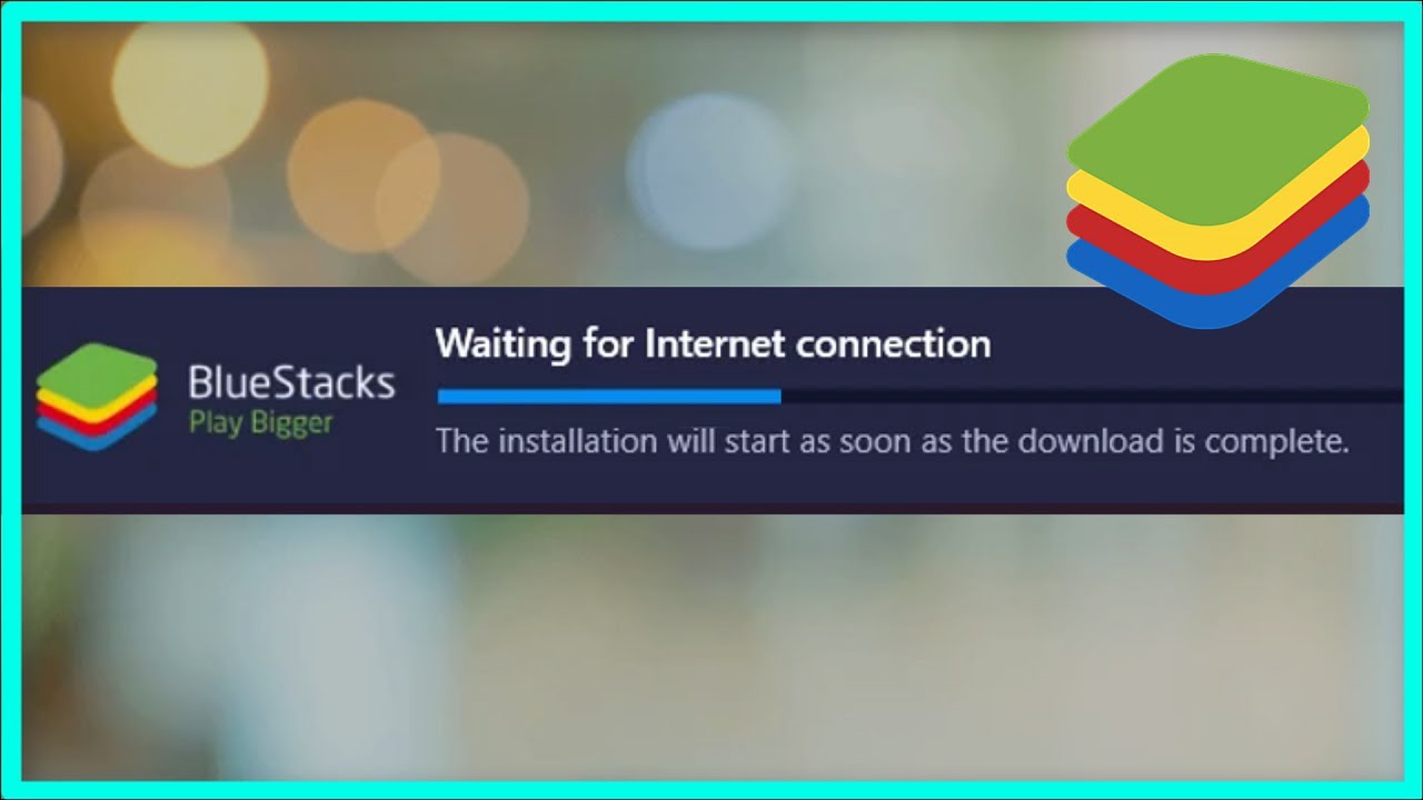 BlueStacks - Waiting For Internet Connection Issue - YouTube