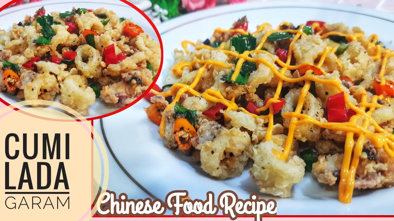 CUMI DIMASAK GINI AJA YUK! CUMI LADA GARAM | CHINESE FOOD - YouTube