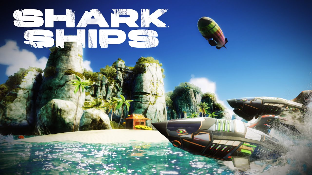 SEA, SHARKS AND SUN (Shark Ships) — [Y8 Games] - YouTube