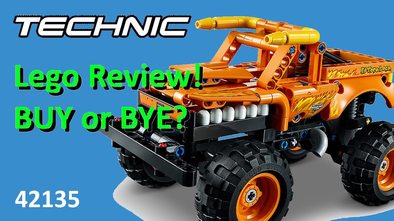 Lego Review | Monster Truck El Torro | 42135 - YouTube