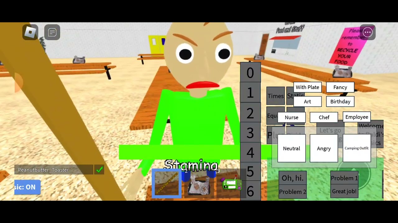 rating baldi rp - YouTube