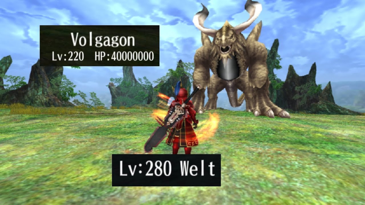 Toram Online - Solo Two-handed sword VS Volgagon - YouTube