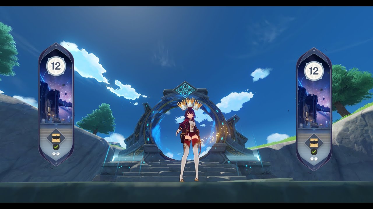 [Genshin] Amber Abyss rush (Live) - YouTube