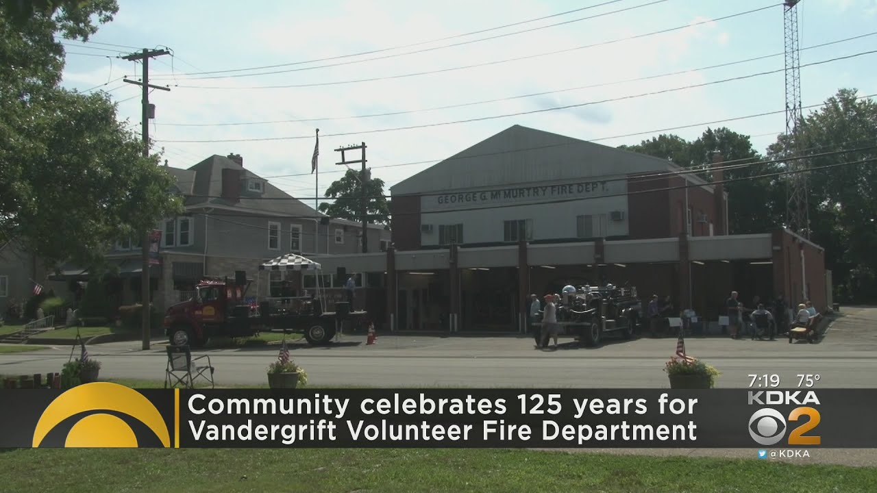 Vandergrift VFD celebrates 125 years of service - YouTube