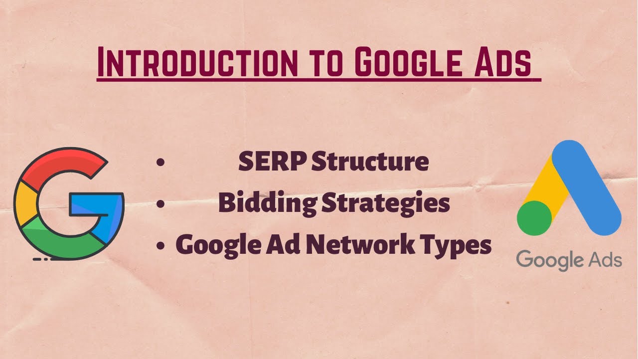 Introduction to Google Ads | Google Ad words Tutorial for Beginners ...