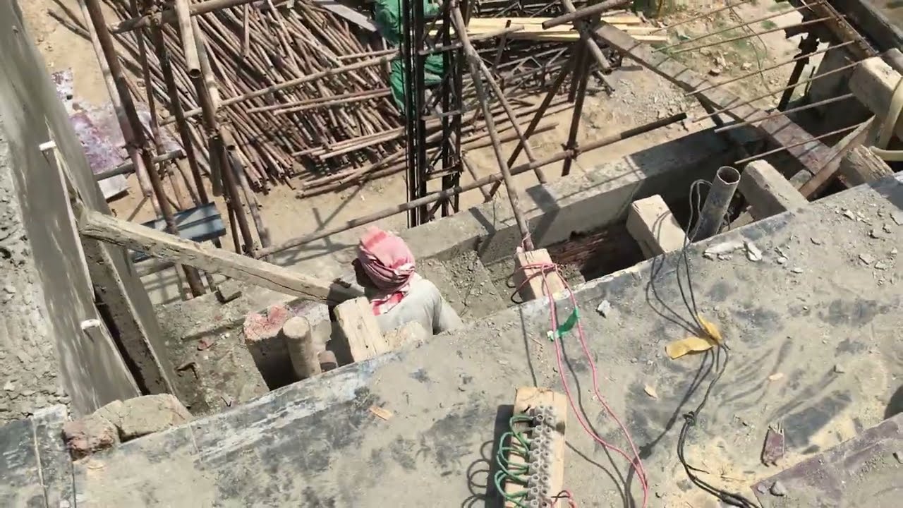 HOW WE INSTALLED SHATTERING WORK BEFORE SLAB - YouTube