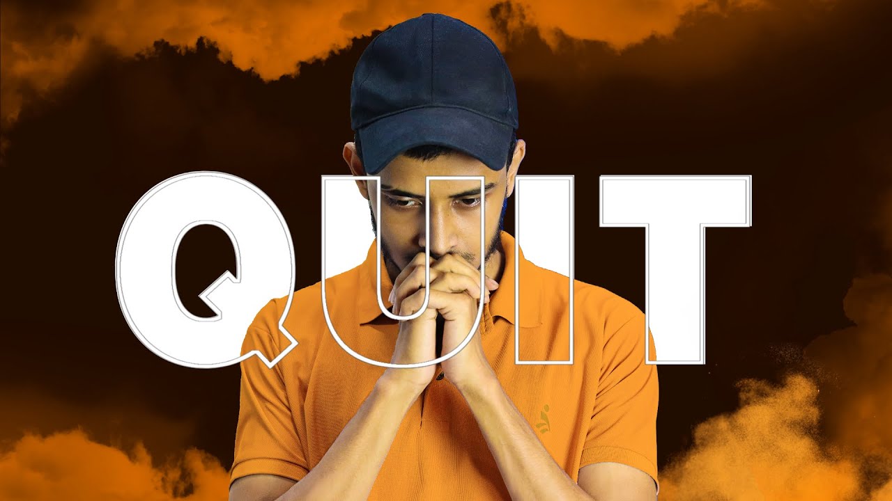 I QUIT YOUTUBE - Thumbnail Tutorial in Mobile (2022) - YouTube