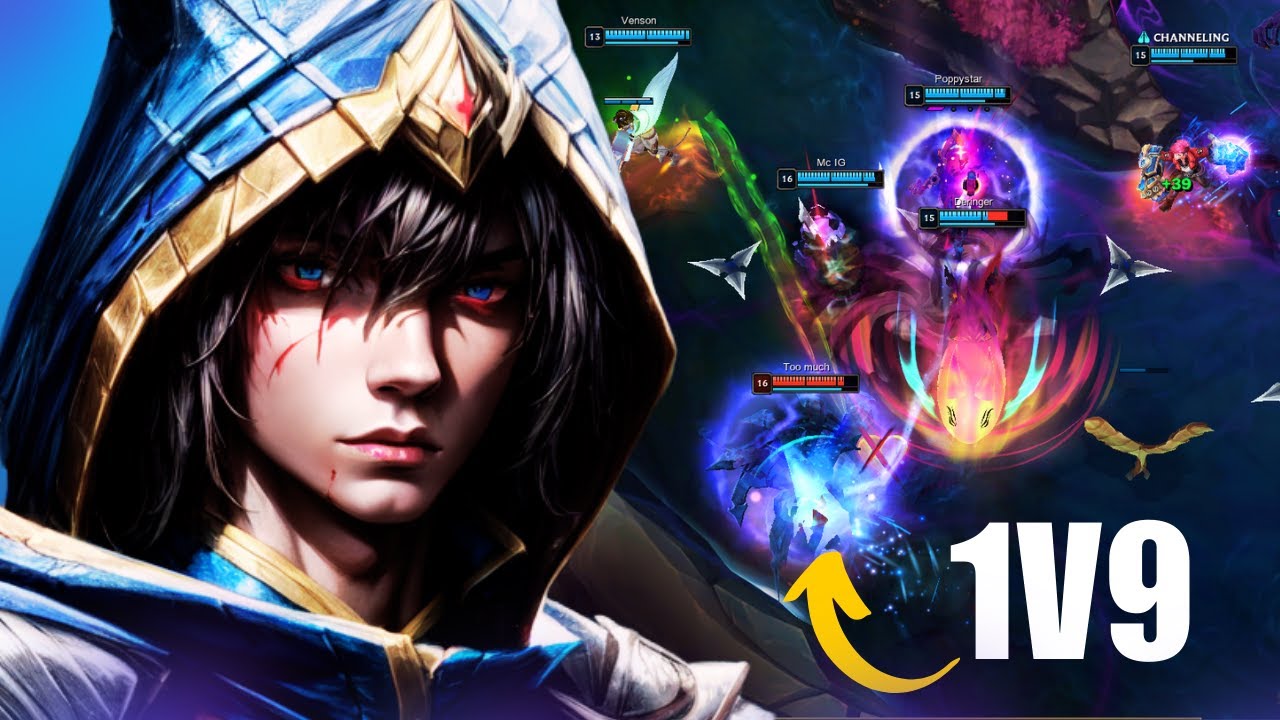 TALON VS VEX! 1V9 OU PERDER - YouTube