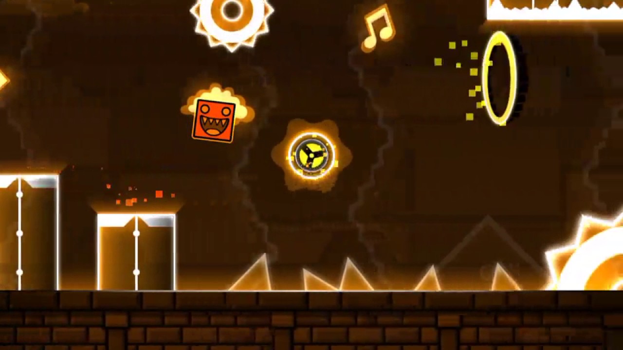 OuterSpace by Nicki1202 (Fire Gauntlet) I Geometry Dash. - YouTube