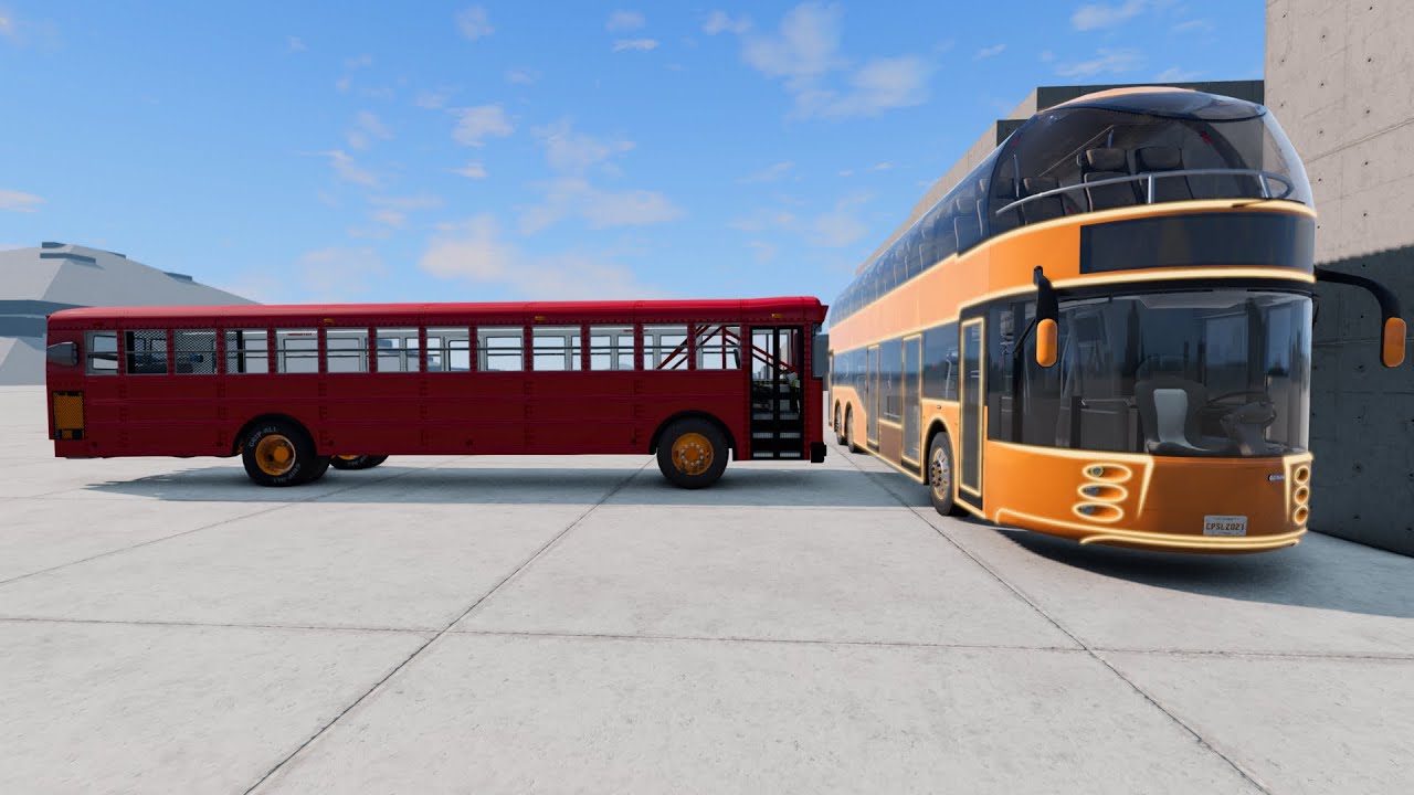 🚧 CARS VS BIG CITY BUS #3 BeamNG Drive - YouTube