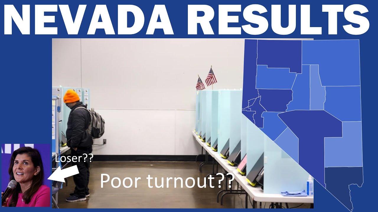 2024 NEVADA RESULTS | Poor turnout in last night's Nevada primaries ...