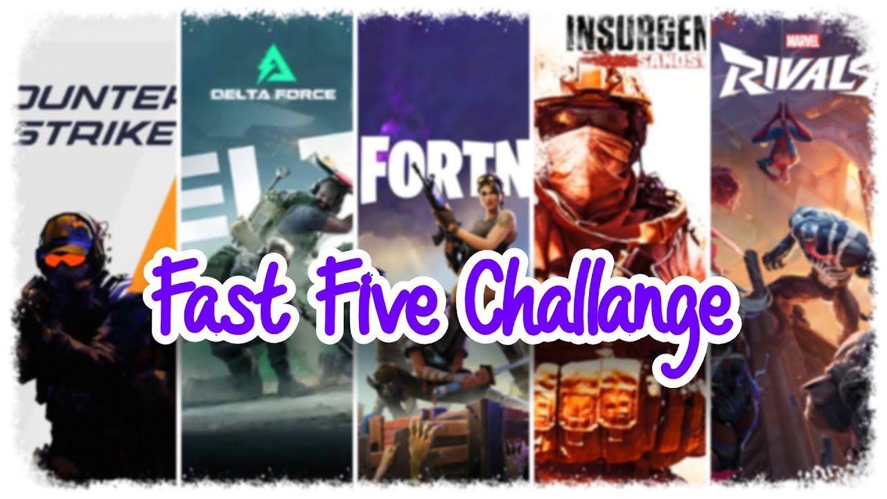 🔴 Live Now: Fast Five: Winning Across 5 Games in One Epic Run! [ATTEMPT ...