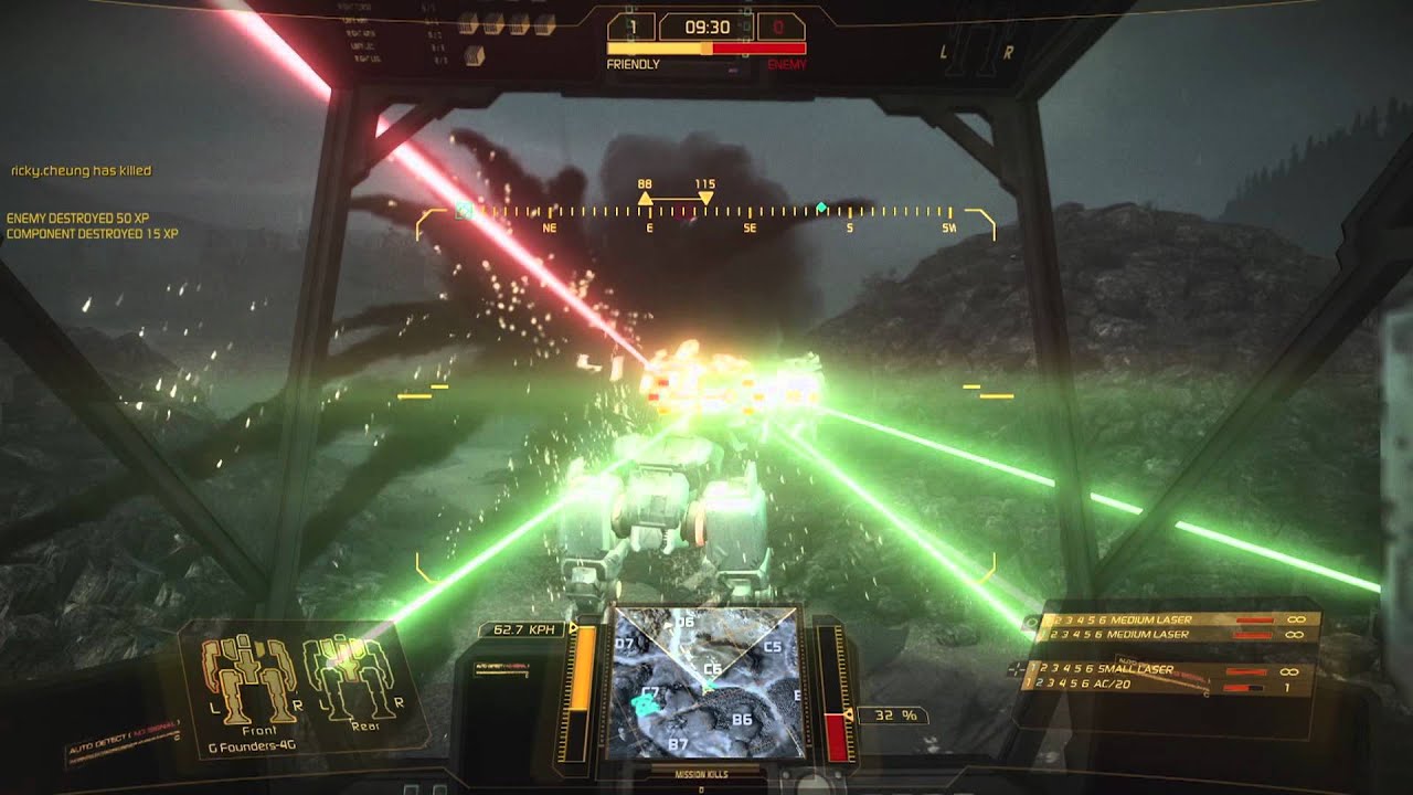 MechWarrior Online - Hunchback - YouTube