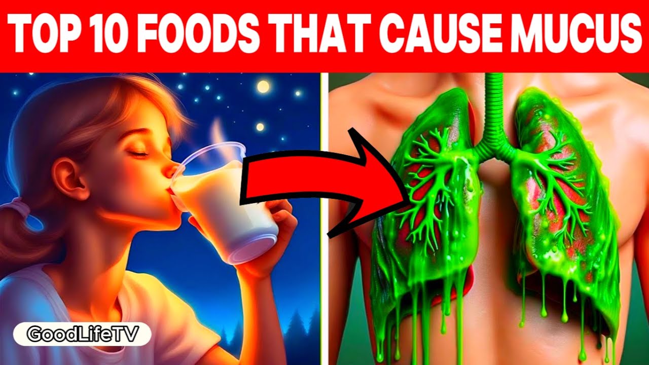 10 Foods That Cause Mucus - YouTube