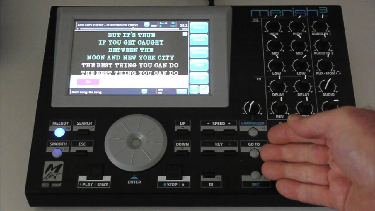 Learn Merish 3: Transpose and Tempo Change - YouTube