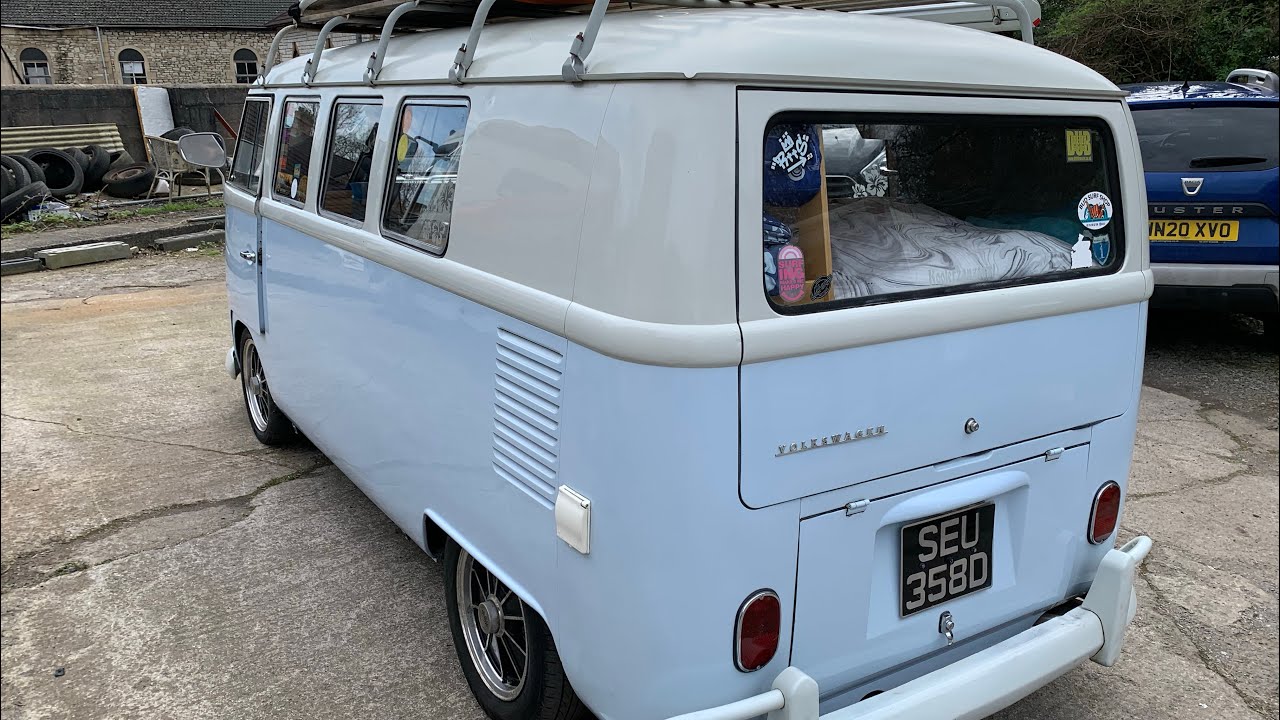 Combi T1 1966 11 fenêtres (2/2) - YouTube