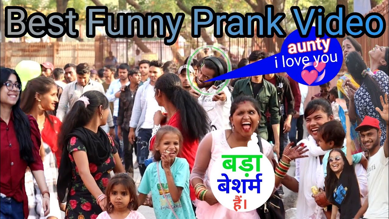 Best Funny Prank Video🤪|calling cute girl aunty|Short funny Video @Rish Way - YouTube