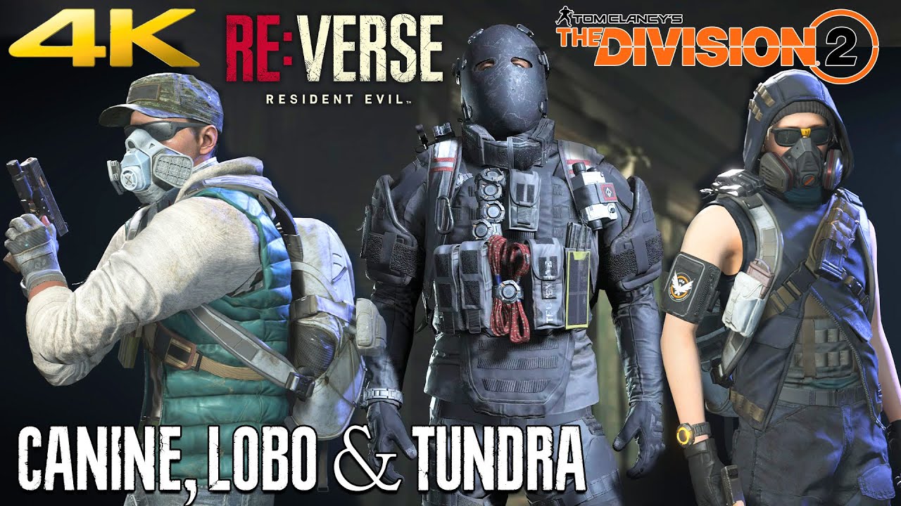 RE:VERSE x THE DIVISION 2 - Lobo (Covert Hunter), Tundra (Agent Ann ...