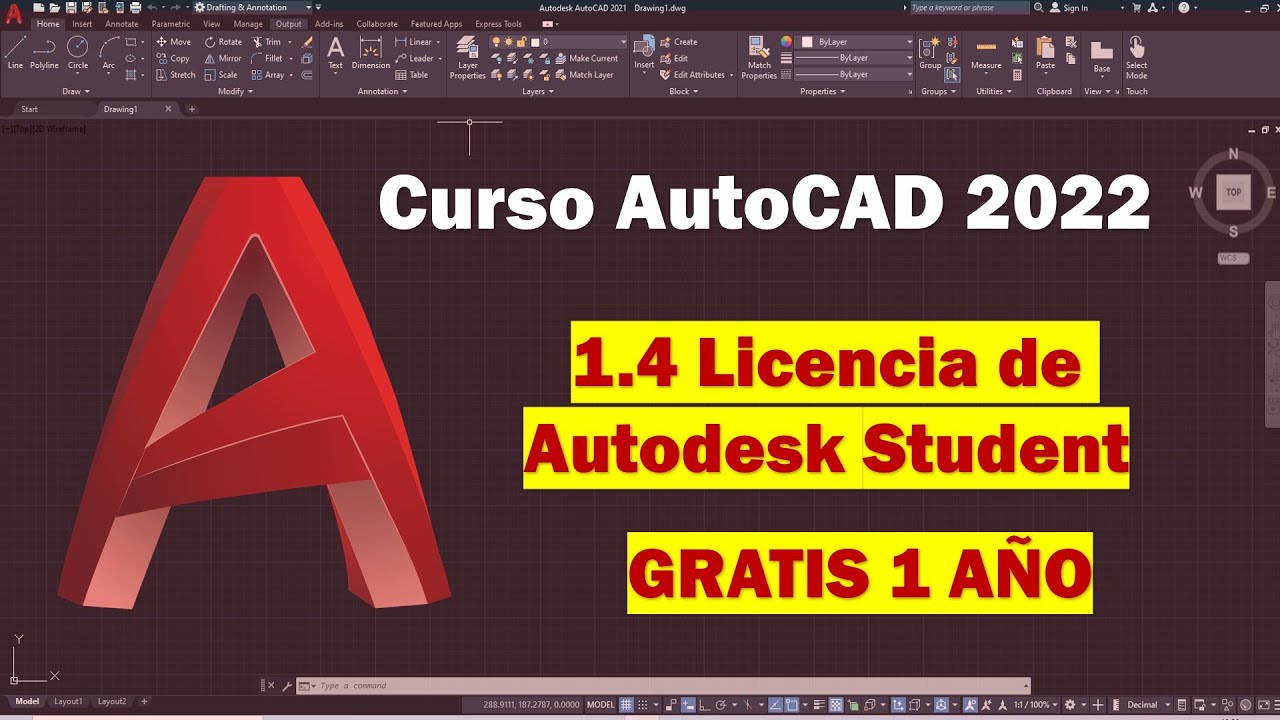 🔴 CURSO AUTOCAD 2022 - 1.4 Licencia de Autodesk Student (GRATIS) - YouTube