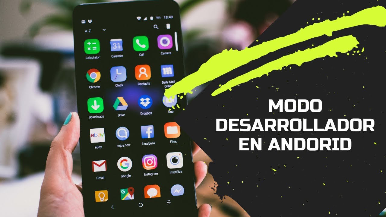 Activar el modo desarrollador en Android - YouTube