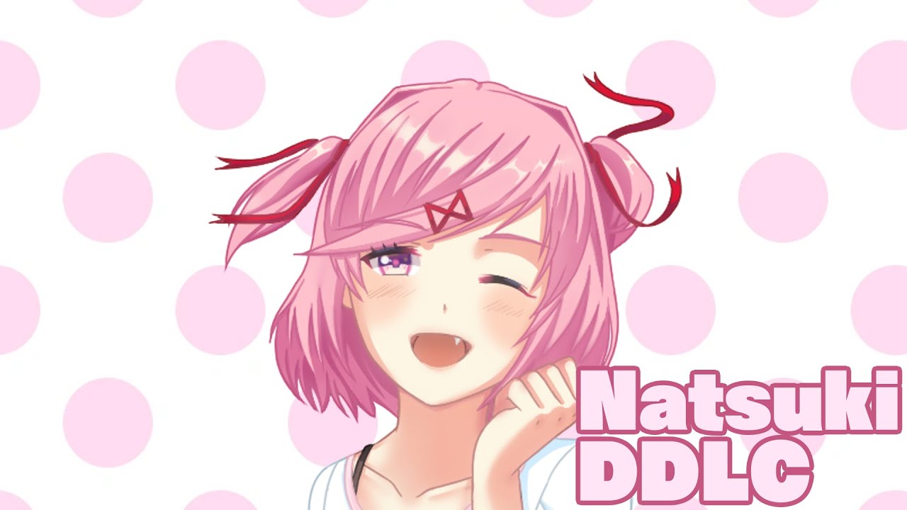 02 Anime Girl Drawing: Natsuki DDLC [SPEEDPAINT] - YouTube