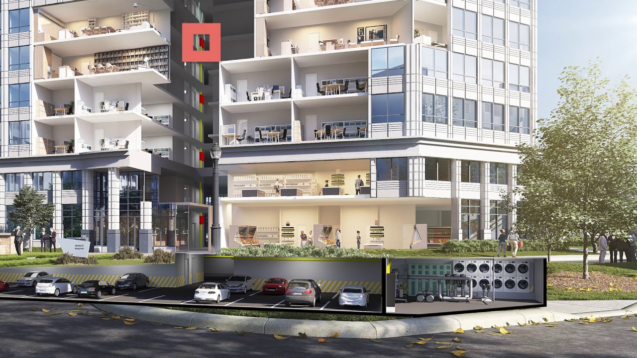 In Building DAS - 3D Animation - YouTube