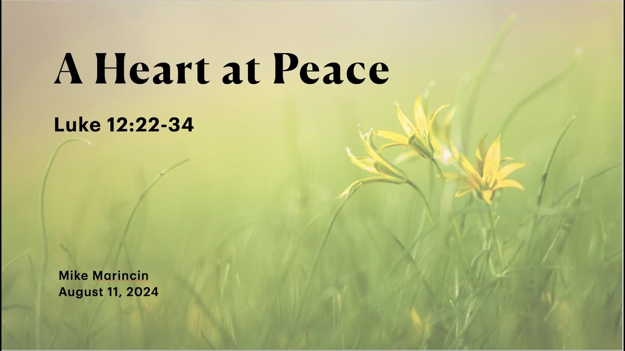 A Heart at Peace - YouTube