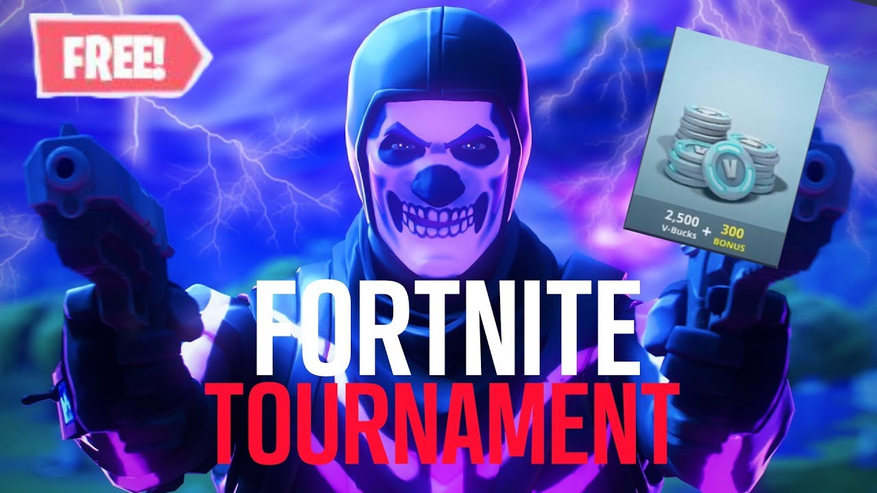*NEW* FORTNITE TOURNAMENT (WINNER GETS 2,800 V BUCK) - YouTube