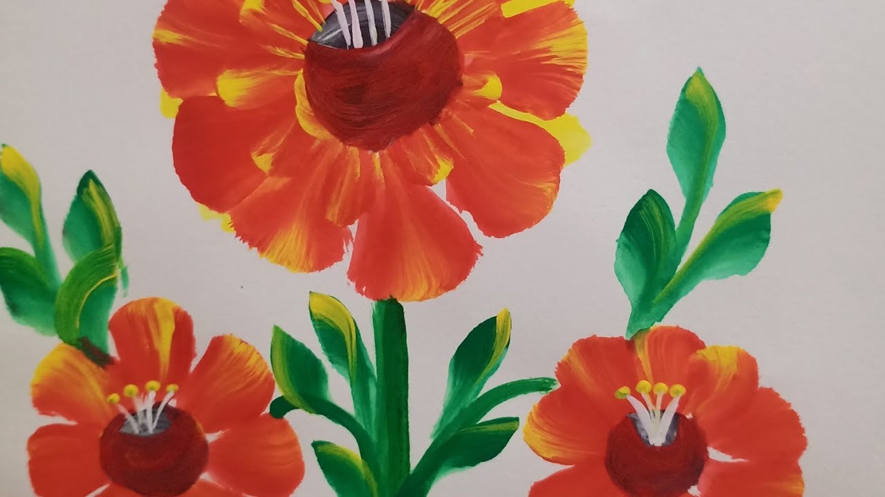 Acrylic Color Drawing | Color mixing ideas | Easy art tutorial # ...