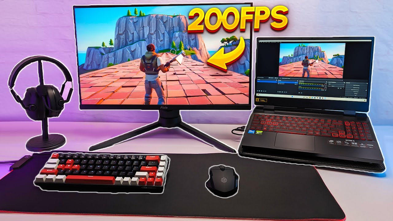 Building a CHEAP Laptop Gaming Setup... - YouTube