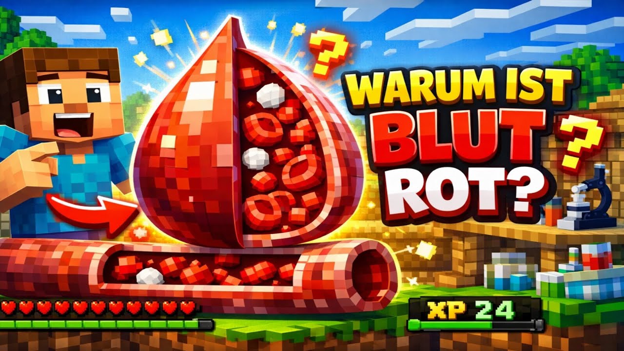 Warum ist unser Blut ROT? | Minecraft Animation - YouTube