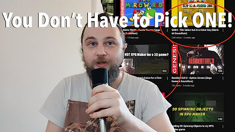 Making a first person horror game in RPG Maker! - YouTube