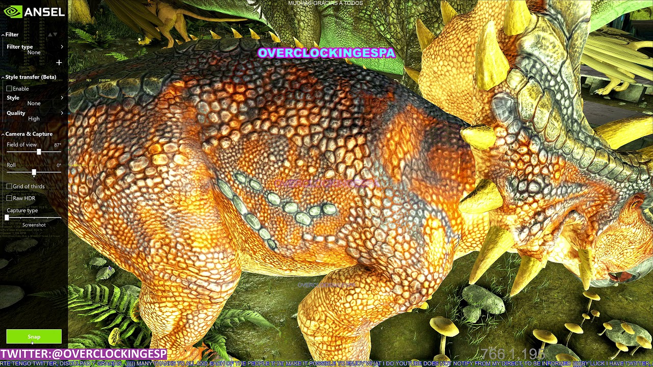 ark 2K OVERCLOCKINGESPA TLC PASS 2 279 Argentavis, Parasaur, Raptor ...