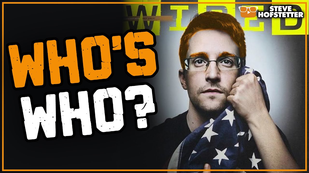 Steve Hofstetter looks like Edward Snowden - YouTube