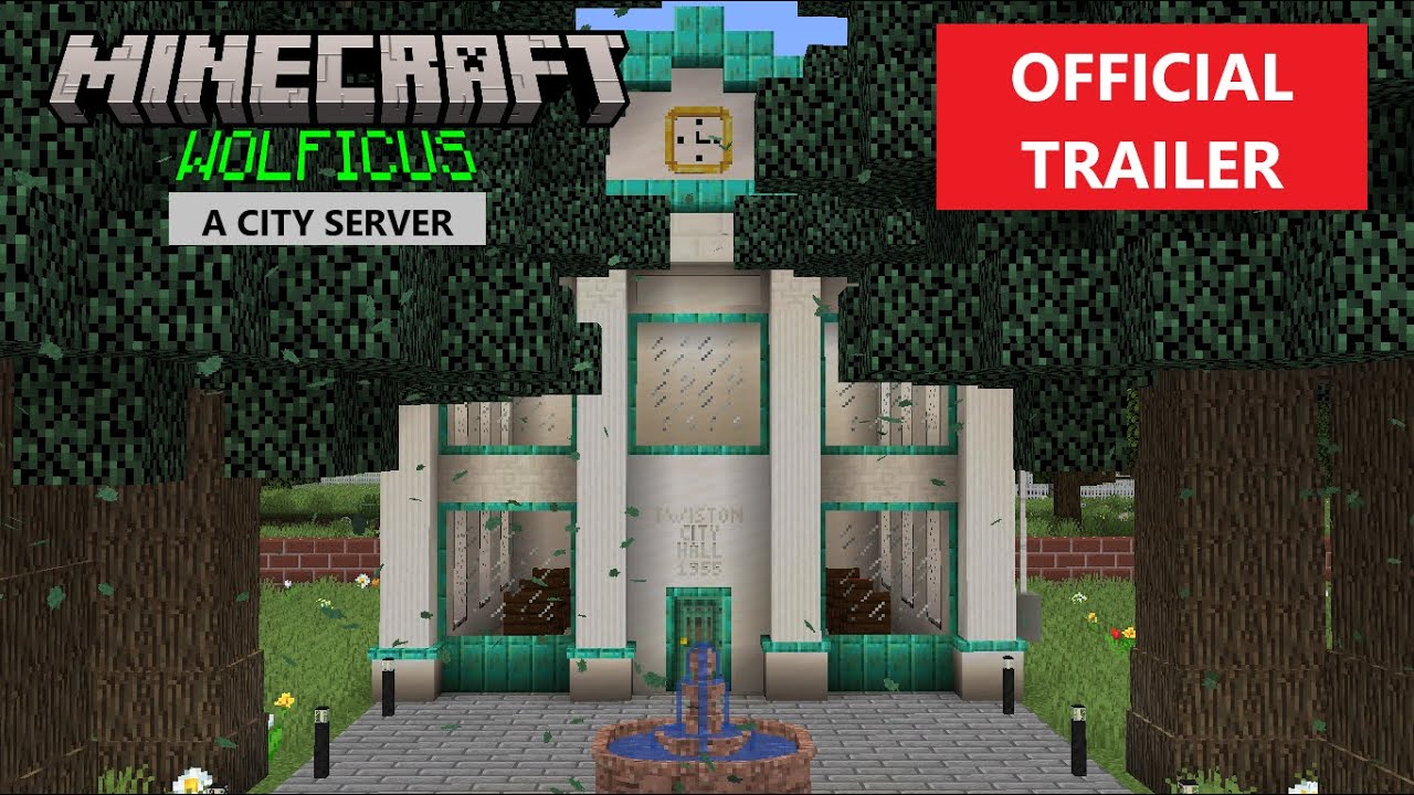 Wolficus - A Minecraft City Server - OFFICIAL TRAILER - YouTube