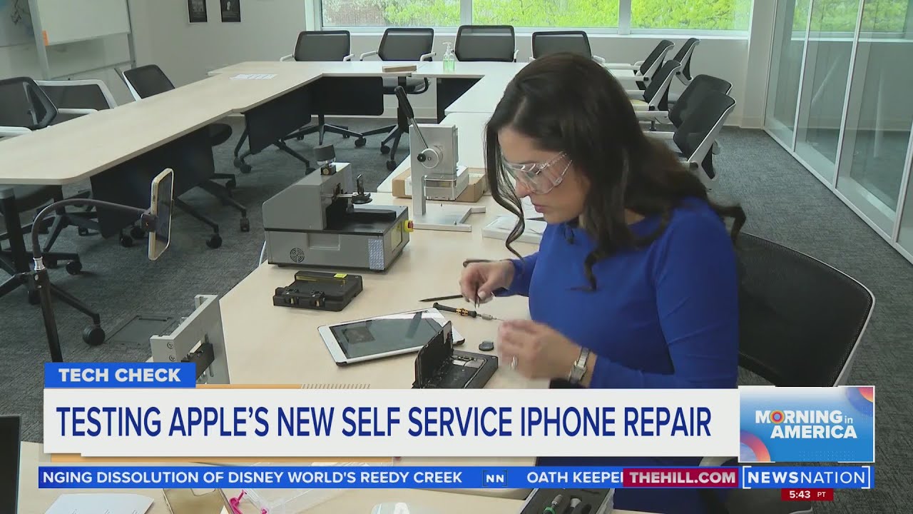 NewsNation tests Apple's self-service iPhone repair | Morning in ...