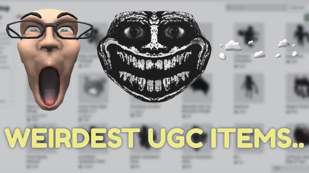 really roblox? (weirdest UGC items..) - YouTube