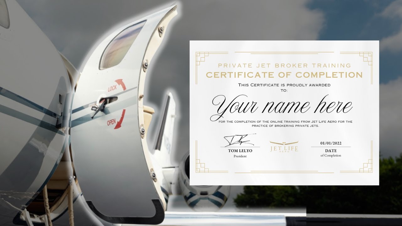 Are you ready to be a Jet Broker? - YouTube