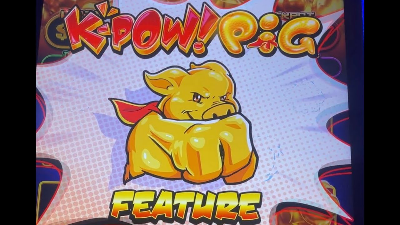 $10 Bet K-Pow Pig Feature Won 3 Mini at a Time～ - YouTube