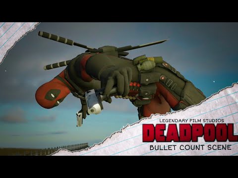 Deadpool animation | deadpool bullet count scene | blender animation ...