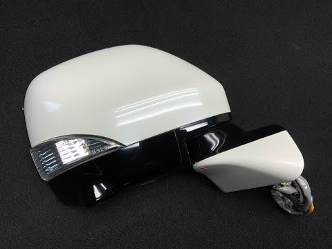 NS090 E52 エルグランド ライダー 右ドアミラー QAB ﾌﾞﾘﾘｱﾝﾄﾎﾜｲﾄﾊﾟｰﾙ3P - YouTube