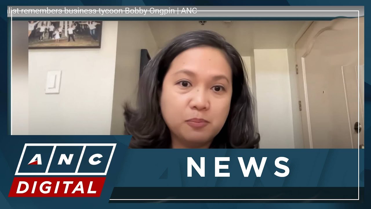 Journalist remembers business tycoon Bobby Ongpin | ANC - YouTube